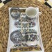 Ceramic Turkish Coffee Cups Set, Coffee Cup With Water Glass, Gift for ...