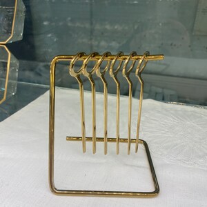 Gold Titanium Teaspoon and Stand,shiny Gold Coffee Spoons, Tea Stirring ...