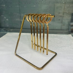 Gold Titanium Teaspoon and Stand,shiny Gold Coffee Spoons, Tea Stirring ...