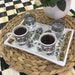 Ceramic Turkish Coffee Cups Set Coffee Cup With Water Glass - Etsy