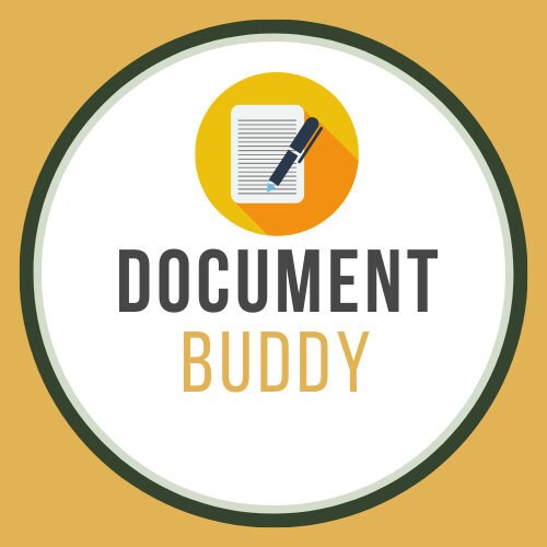 Documentbuddy - Etsy