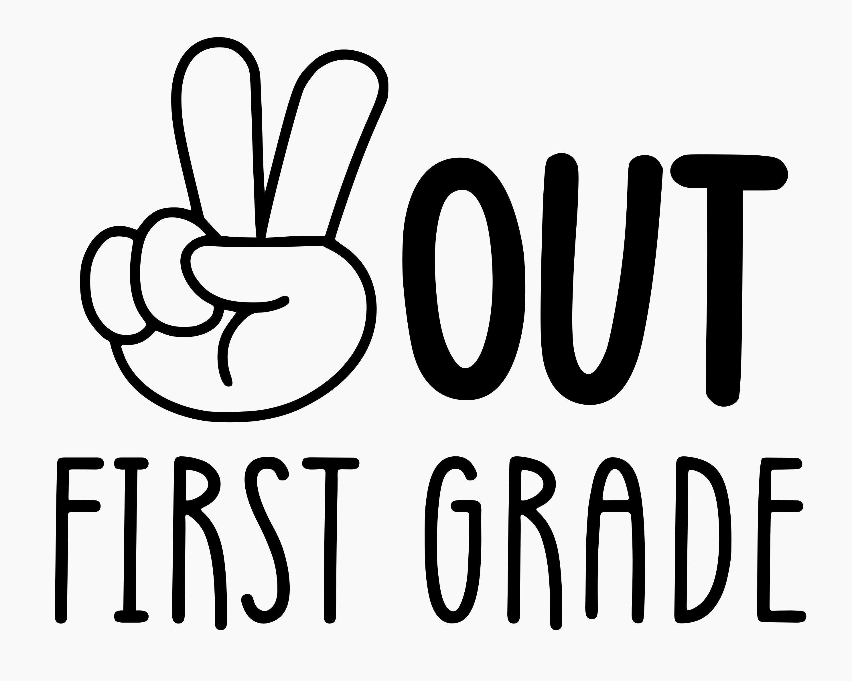 Peace Out First Grade Svg Last Day of First Grade Svg 1st - Etsy