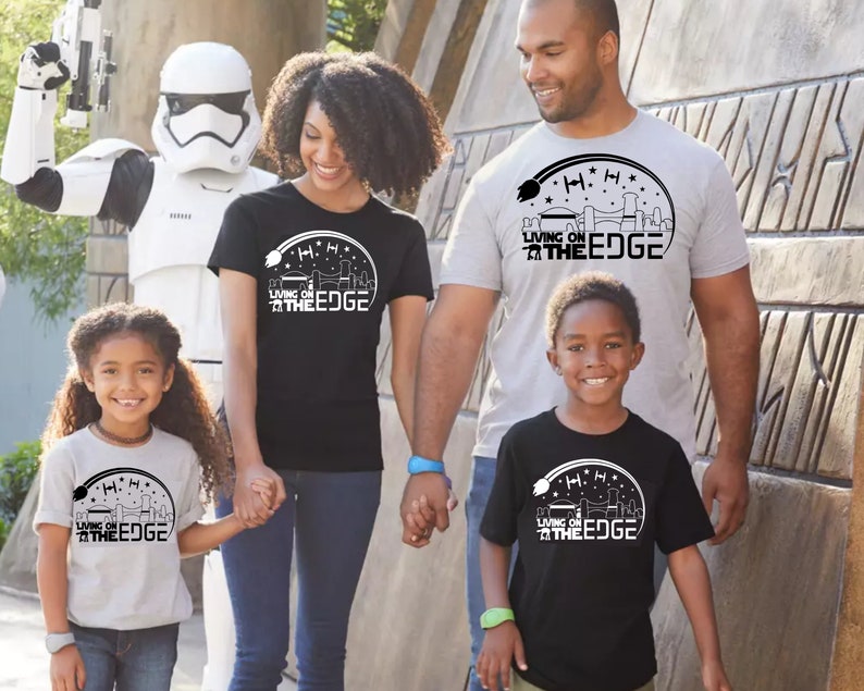 Star Wars Galaxy's Edge SVG Living on the Edge Star Wars - Etsy