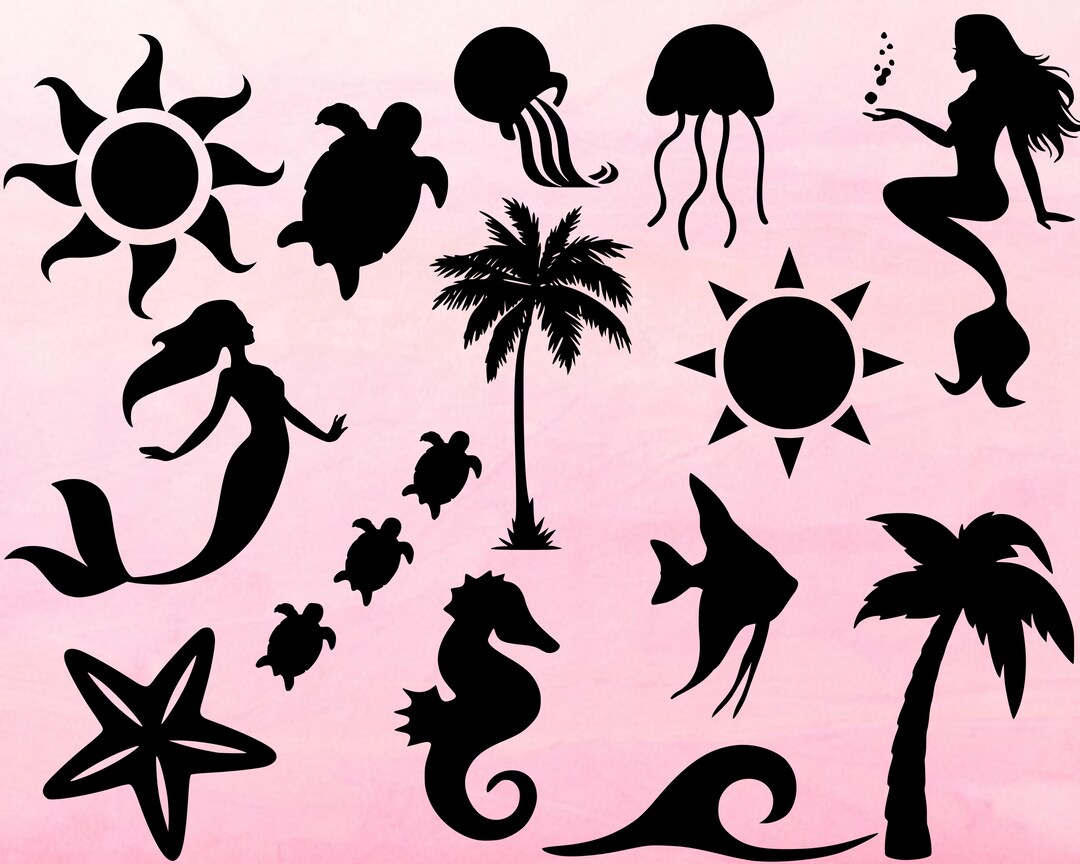 Summer SVG Bundle, Summer Svg Files, Beach Cut Files for Cricket ...