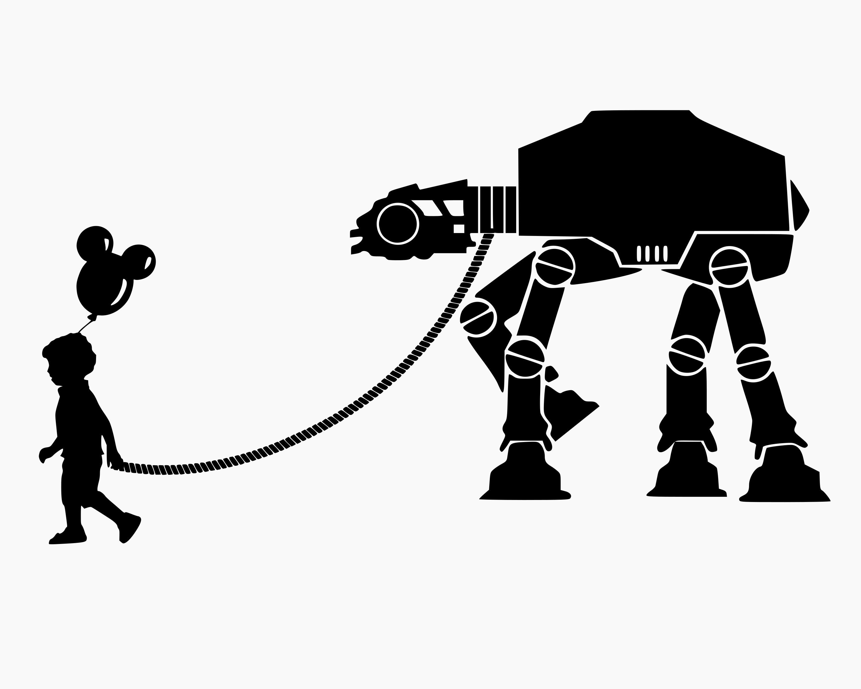 Boy Walking Atat SVG Star Wars SVG Star Wars Png Hollywood - Etsy Canada