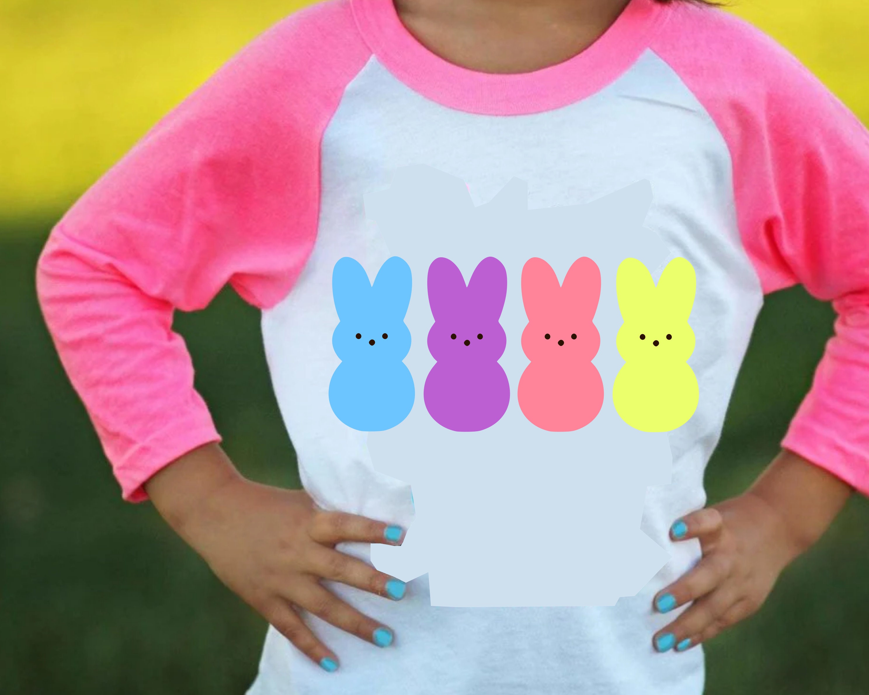 Easter Marshmallow Bunnies Svg and PNG Svg Dxf Eps and - Etsy