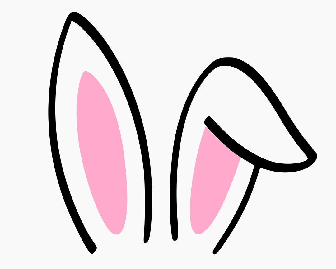 Bunny Ears Svg Bunny Ears Png Easter Svg Svg Dxf Eps And Png Cutting Machine Print And