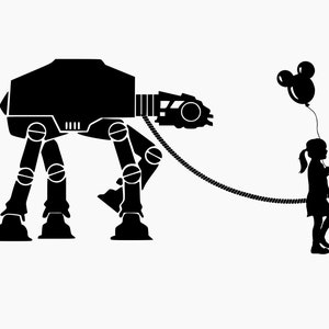 Kids Walking Atat SVG Bundle, Star Wars SVG, Star Wars Png, Hollywood ...