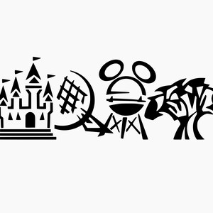 4 Park Svg, Png, Dxf, Eps, Cutting Machines, Print, Sublimation - Etsy