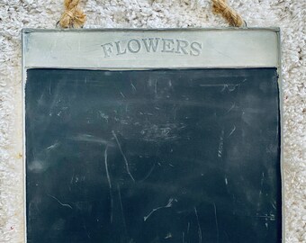 Flower Chalkboard | Etsy