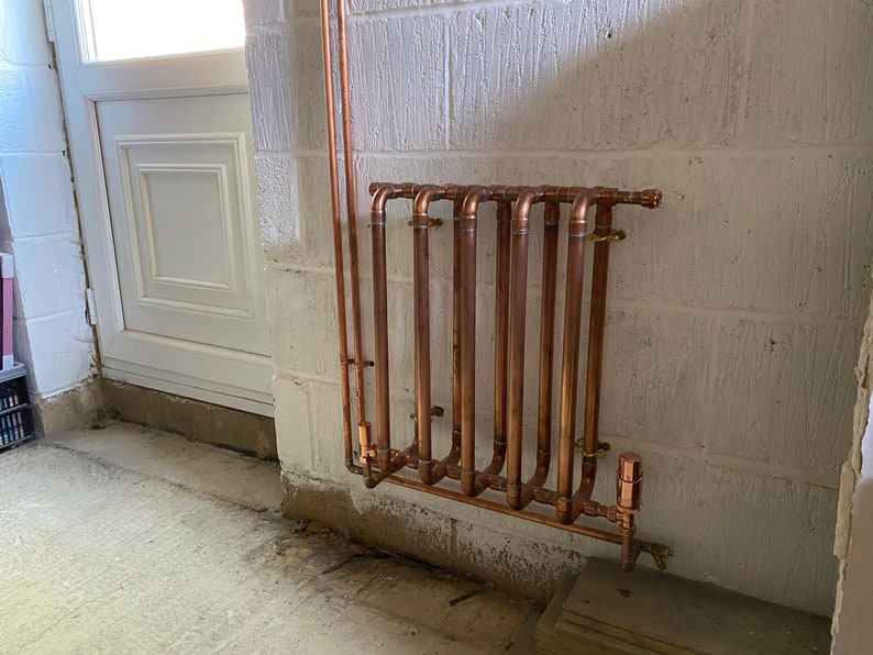 Copper Column Radiator - Etsy UK