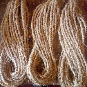 Coconut Fiber Rope Coconut Rope Natural Coconut Rope Handmade Fiber ...
