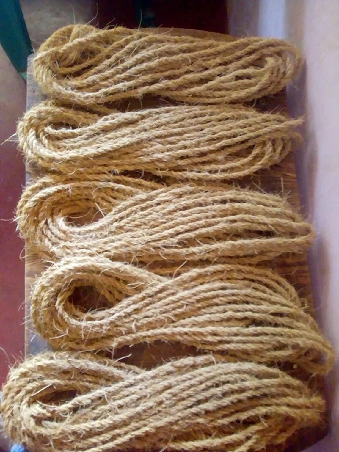 Coconut Fiber Rope Coconut Rope Natural Coconut Rope Handmade Fiber ...