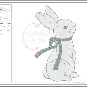 Girl-boy Peter Rabbit Machine Embroidery Design, Cute Bunny Baby Rabbit ...