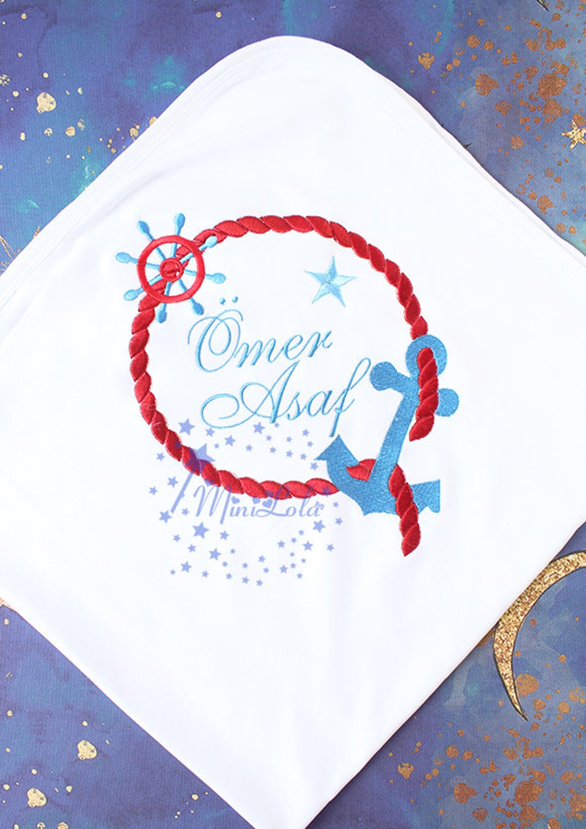 Anchor Machine Embroidery Design Anchor and Rope Embroidery - Etsy