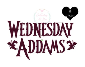 Wednesday Font - Etsy Ireland