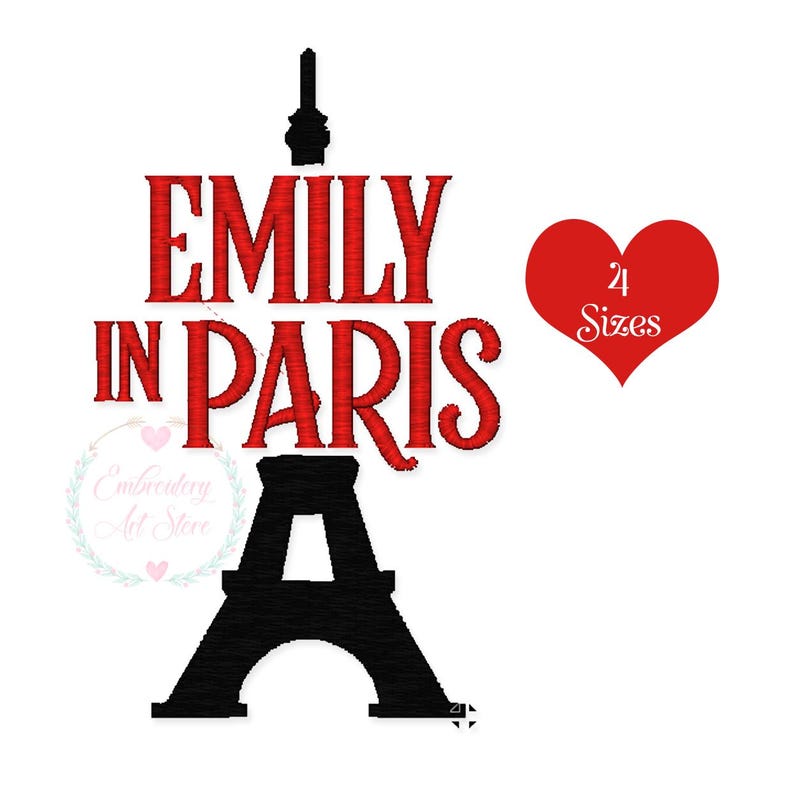 Paris Embroidery - Etsy