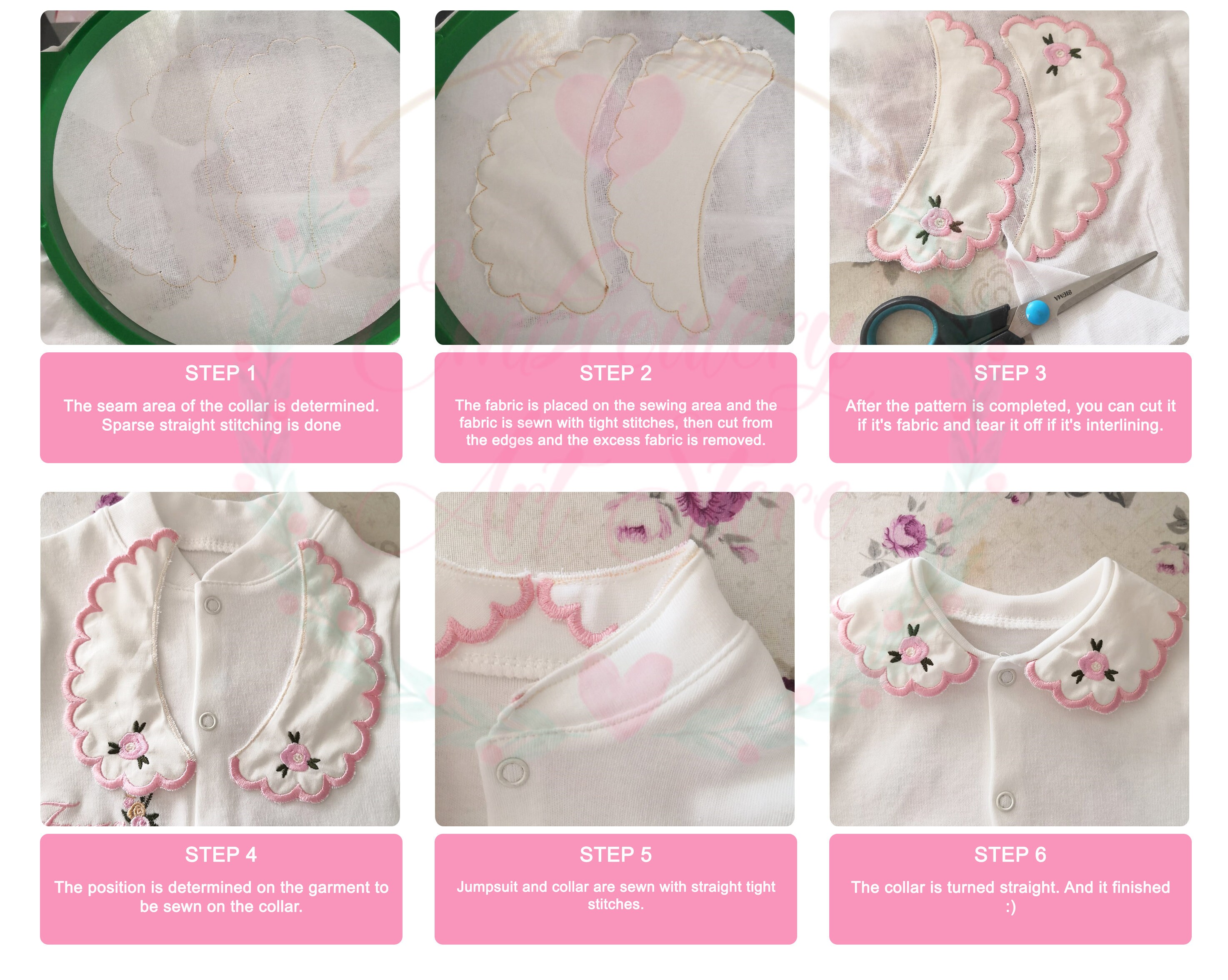 Bow With Baby Collar Machine Embroidery Design Applique Baby - Etsy