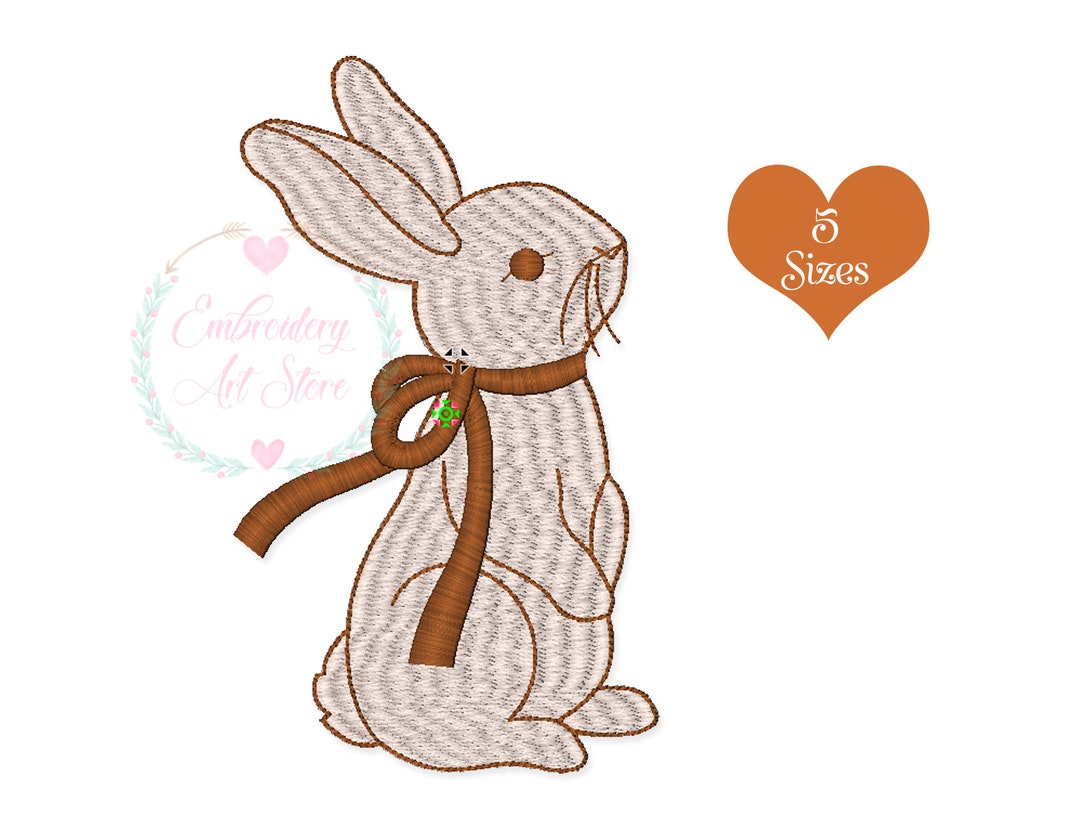 Girl-boy Peter Rabbit Machine Embroidery Design, Cute Bunny Baby Rabbit ...
