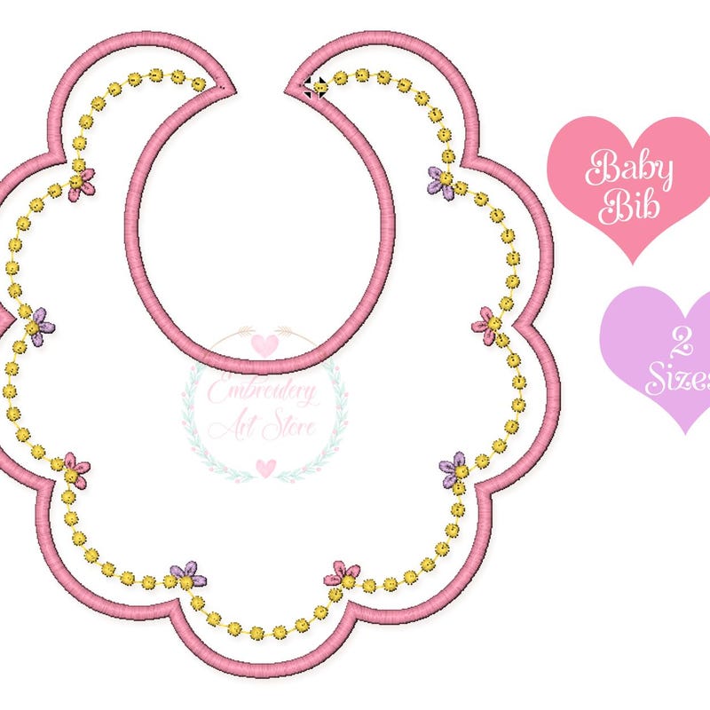 In the Hoop Bib - Etsy