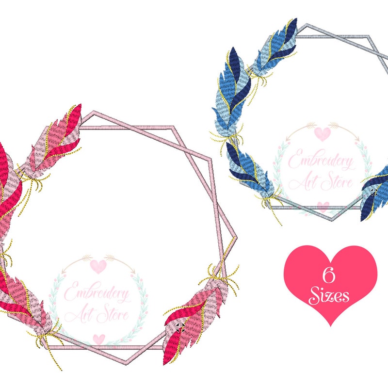 Geometric Embroidery - Etsy