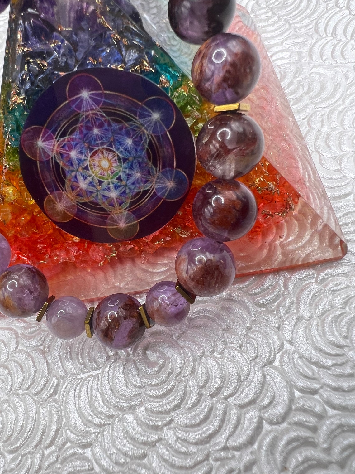 Custom Super Seven Crystal Bracelet - Etsy