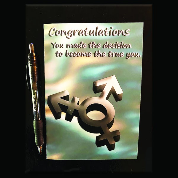 Transgender Cards - Etsy