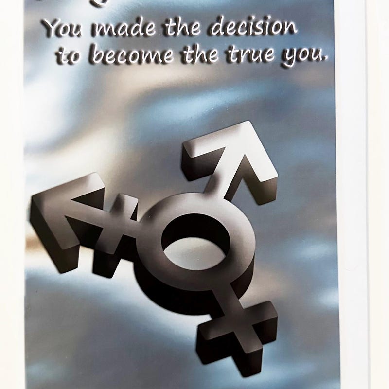 Transgender Cards - Etsy