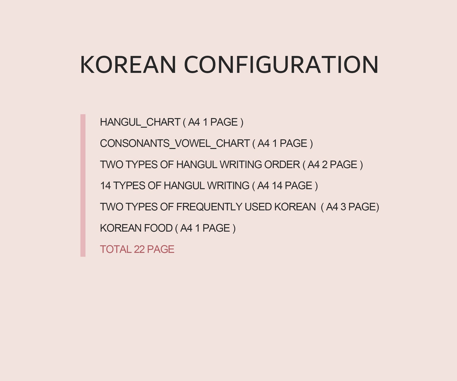 Korean Study Starter Pack Hangul Printable Hangul Writing Worksheet ...