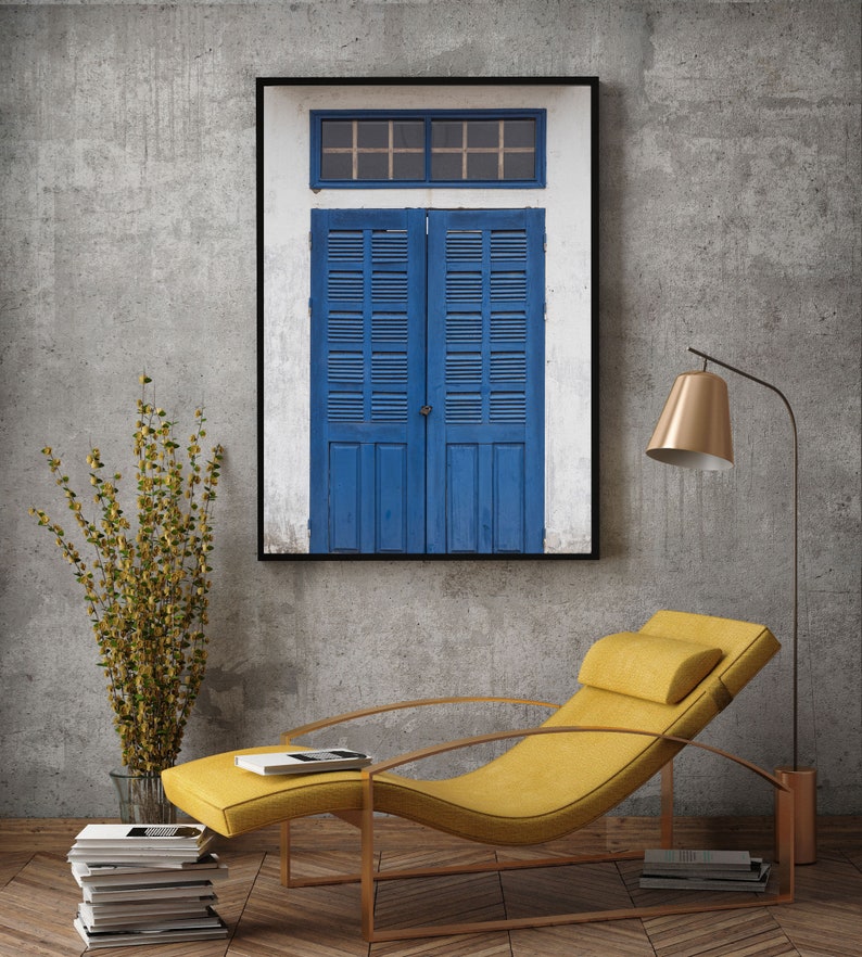 Door of a Dam Control House at Đập Thạch Bàn - Vietnam | Wall Art ...