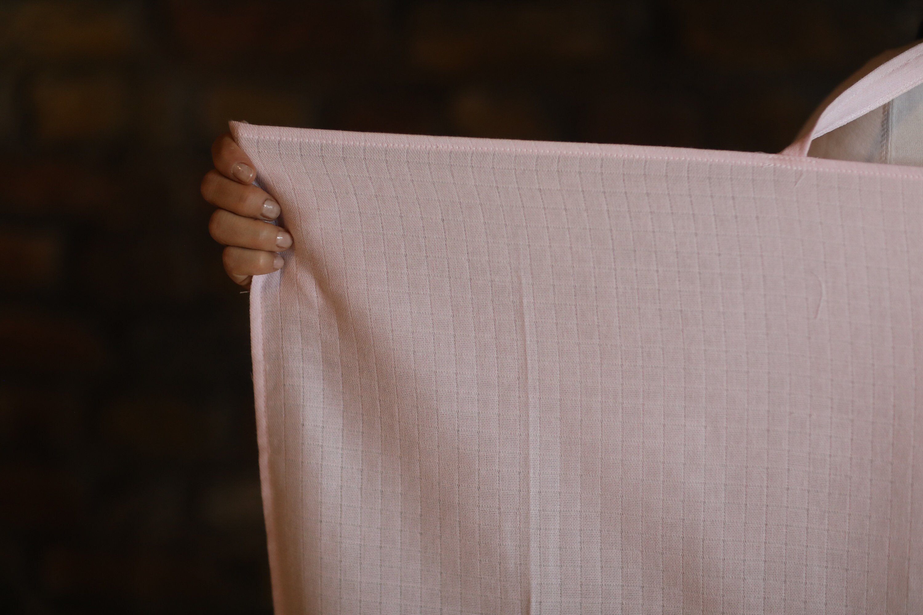 Pink Baby Nursing Cover, Muslin Natural Breastfeeding Cover, Muslin ...