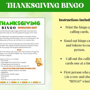 30 Thanksgiving Bingo Cards, Friendsgiving Games, Thanksgiving Games at ...