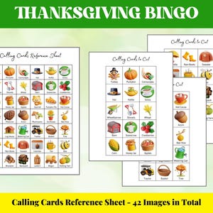 30 Thanksgiving Bingo Cards, Friendsgiving Games, Thanksgiving Games at ...