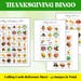 30 Thanksgiving Bingo Cards, Friendsgiving Games, Thanksgiving Games at ...