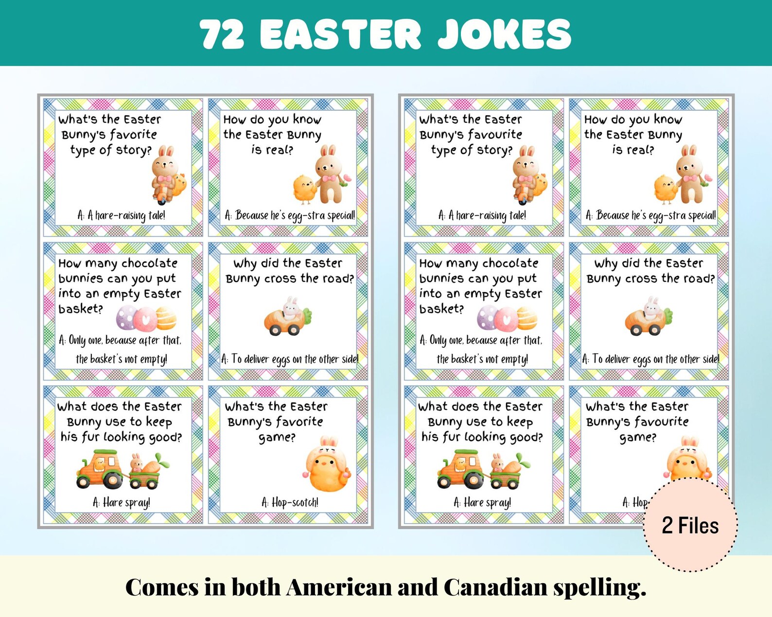 72 Easter Jokes That Are Perfect for Easter Egg Hunts, Easter Basket ...