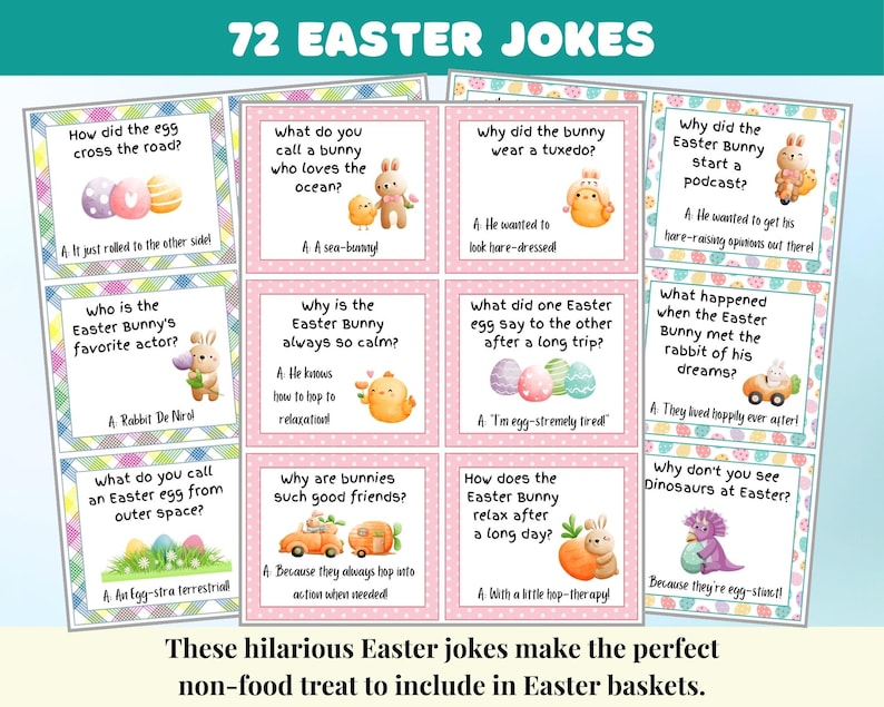 72 Easter Jokes That Are Perfect for Easter Egg Hunts, Easter Basket ...
