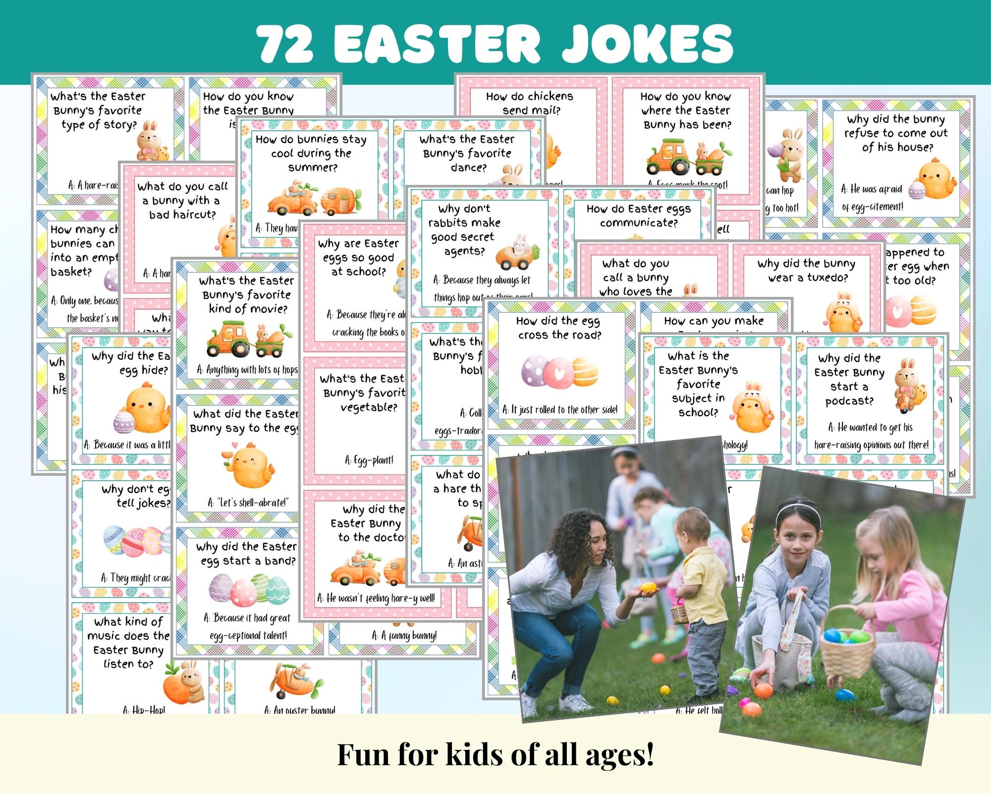 72 Easter Jokes That Are Perfect for Easter Egg Hunts, Easter Basket ...