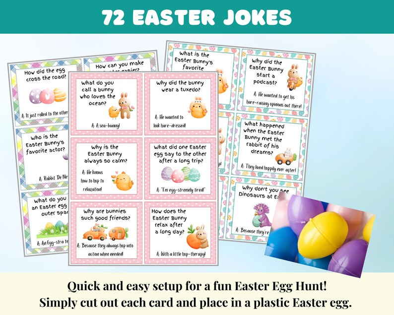 72 Easter Jokes That Are Perfect for Easter Egg Hunts, Easter Basket ...