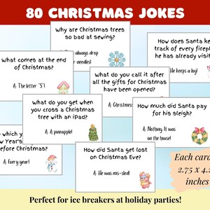 80 Christmas Jokes and Riddles, Riddles for Kids, Elf Jokes, Christmas ...