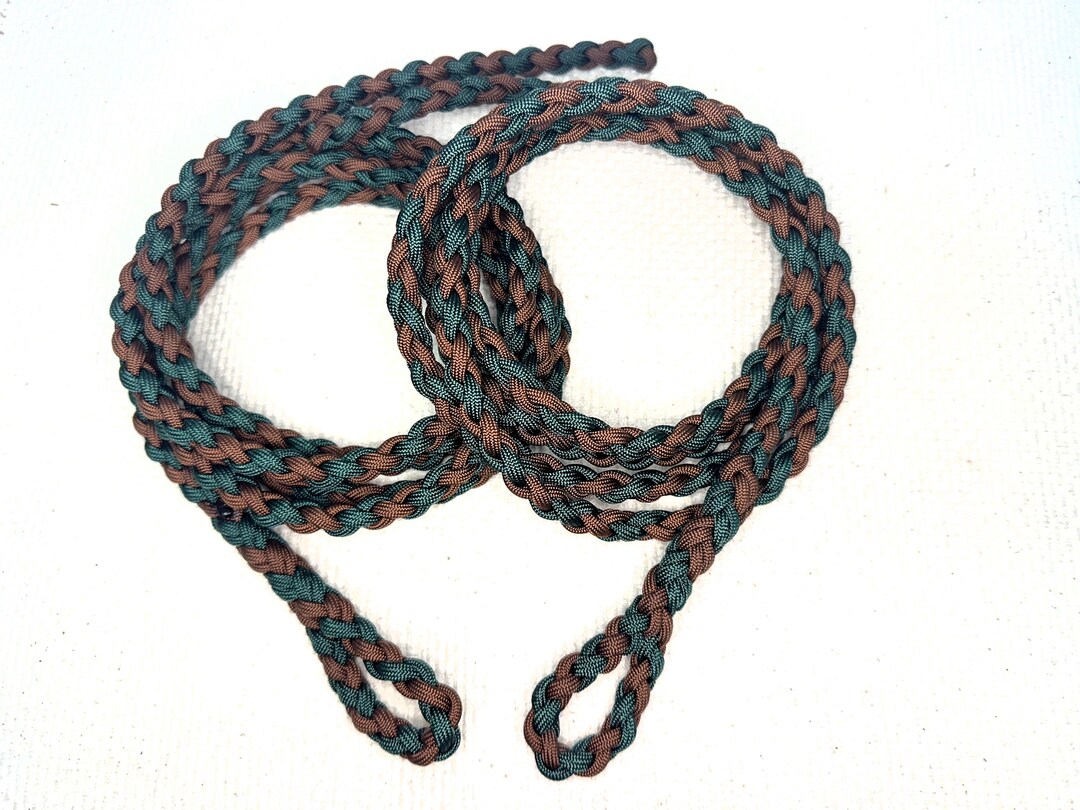Paracord Piggin String: Braided Tie String, Dog Leash - Hunter Green ...
