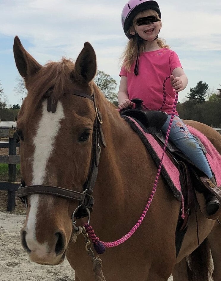 KID'S 6 Strand, Made to Order, Reins, Braided Paracord LOOP Reins 1 ...