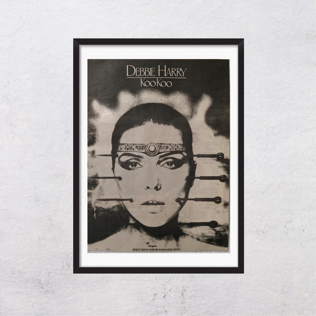 DEBBIE HARRY 1981 - Koo Koo - Authentic Original Page Cut From Music ...