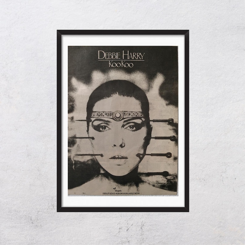 DEBBIE HARRY 1981 - Koo Koo - Authentic Original Page Cut From Music ...