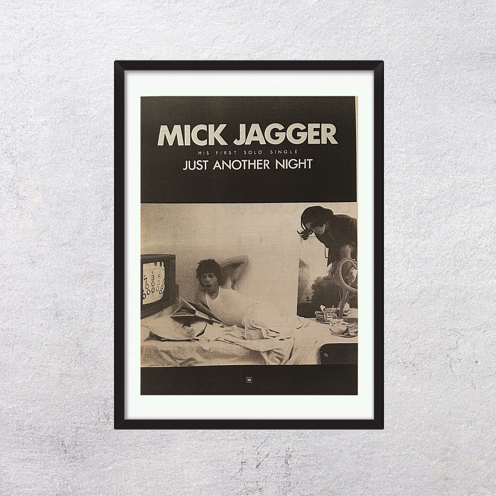 MICK JAGGER 1985 Just Another Night Single Release Authentic, Vintage ...