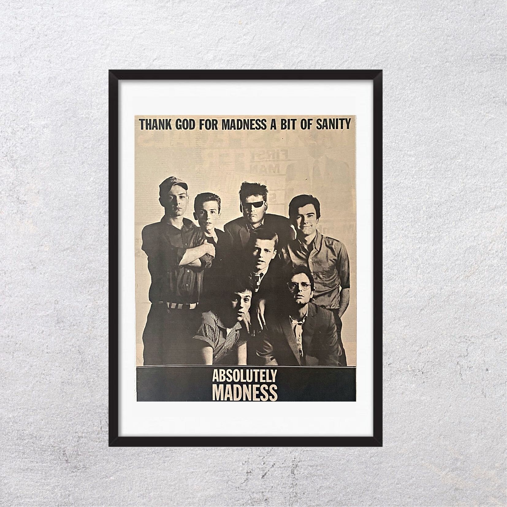 MADNESS ABSOLUTELY 1980 Melody Maker - Original, Authentic, Promo ...