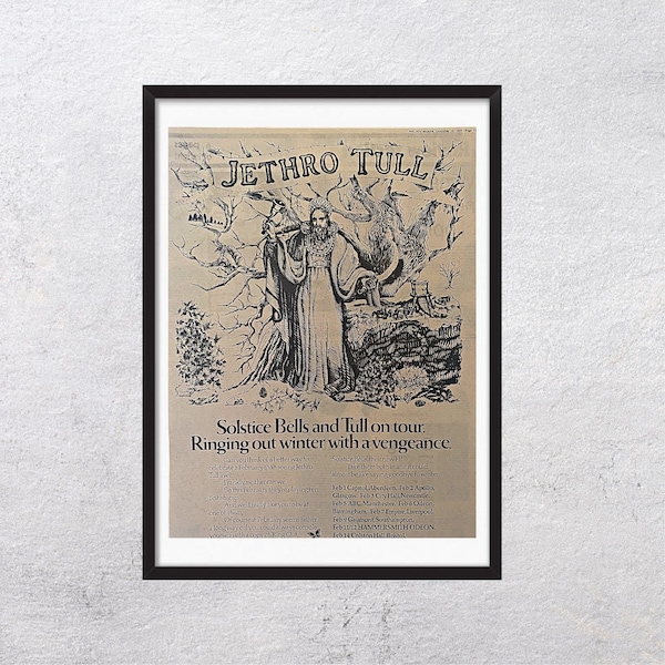 Jethro Tull - Etsy