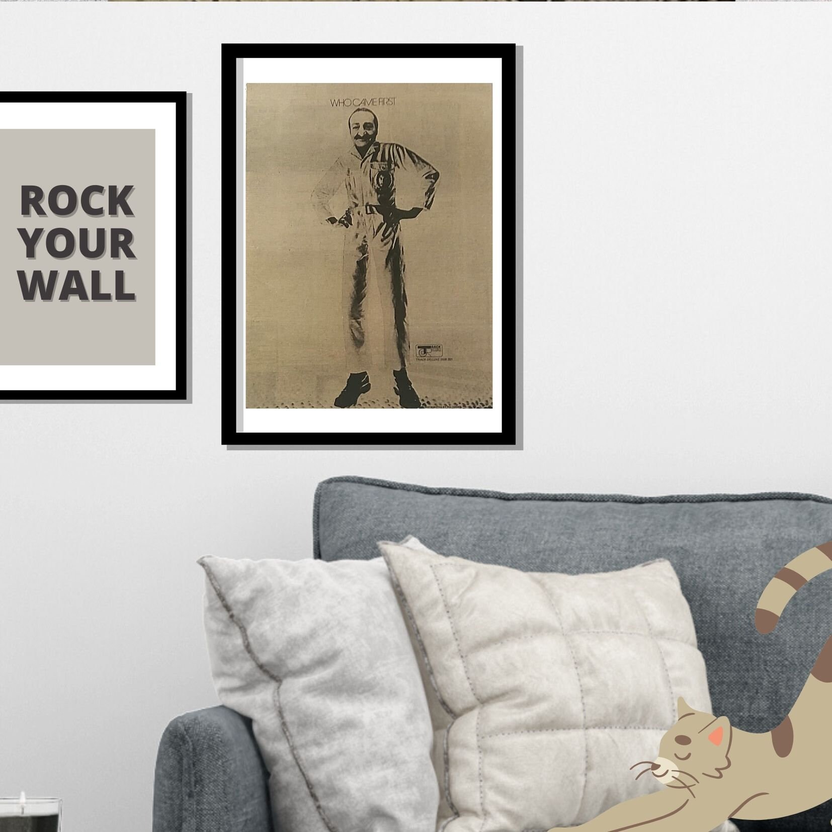 THE WHO 1972 Who Come First Poster, Vintage, Advertising, 1970s, Debut ...