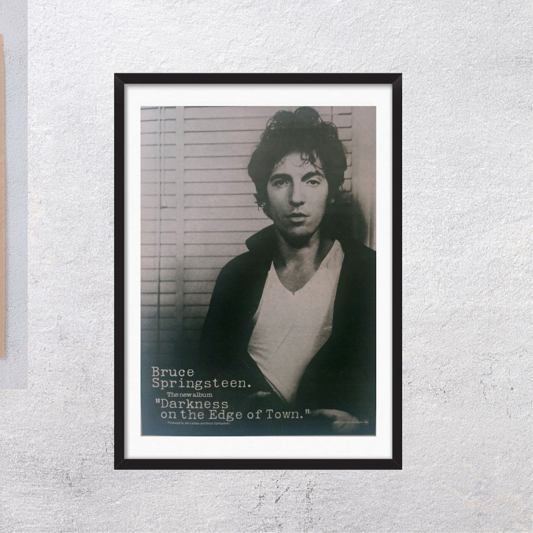BRUCE SPRINGSTEEN 1978 - Darkness on the Edge of Town - Pagina Adv ...
