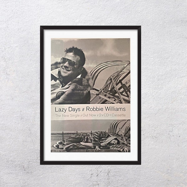 Robbie Williams Poster - Etsy