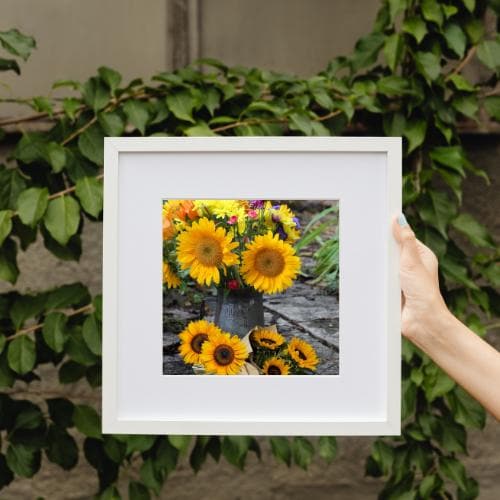 Sunflower Digital Download Sheet Sunflower Busted Canva Printout - Etsy